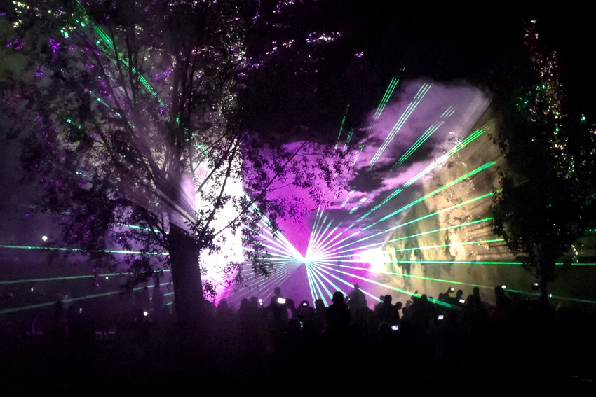 Lichterfest in Bremen Wohlers Eichen - SPiCE Show Production